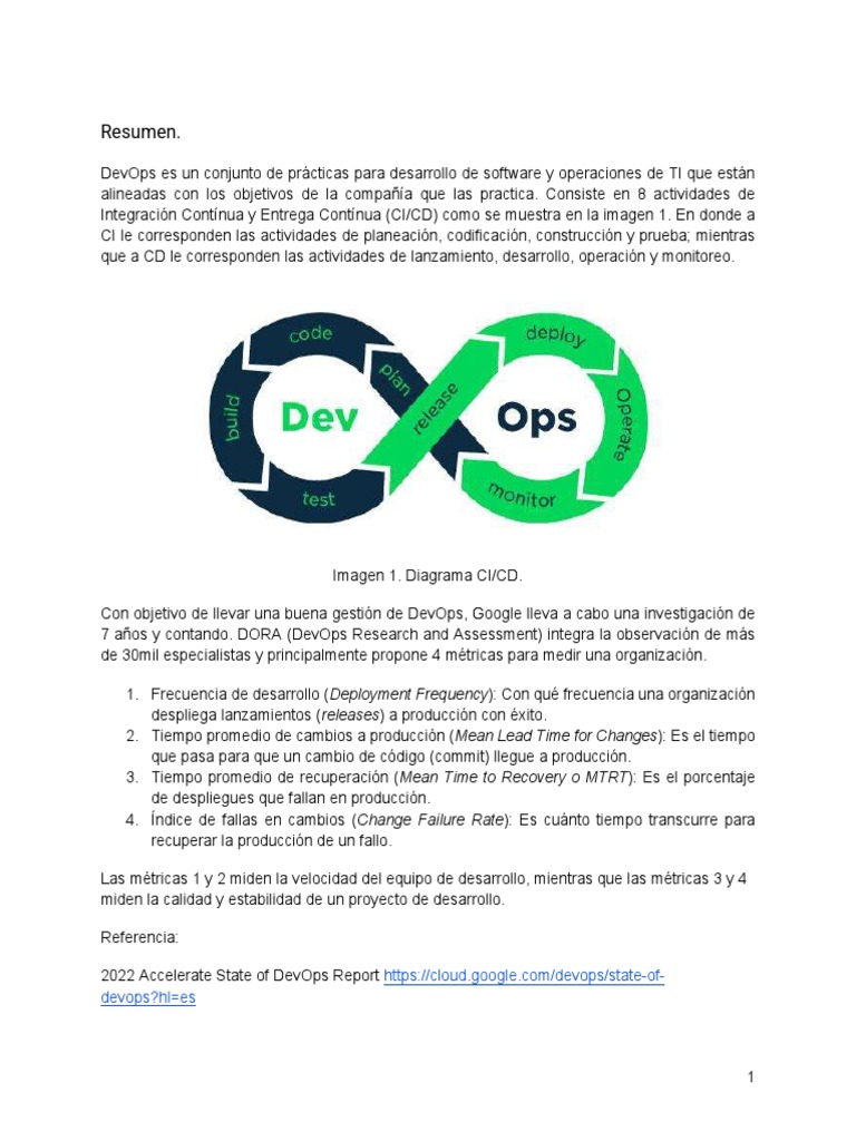 Introduccion DevOps | PDF | Control de versiones | Ingeniería de Sistemas