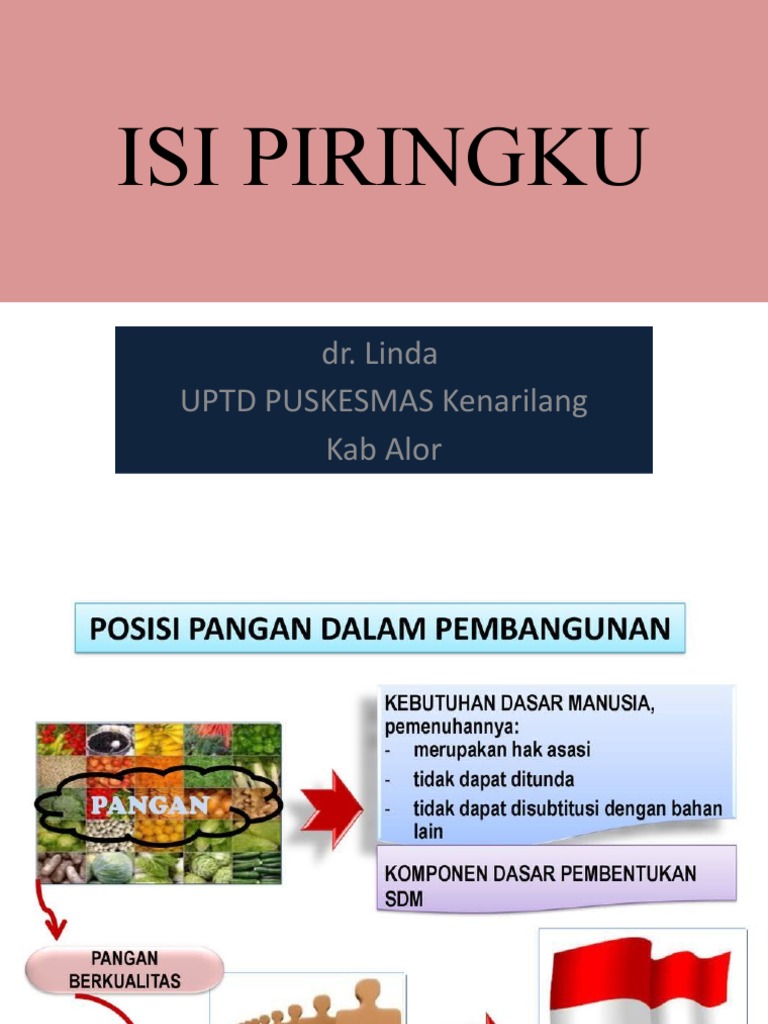 Penyuluhan Isi Piringku | PDF