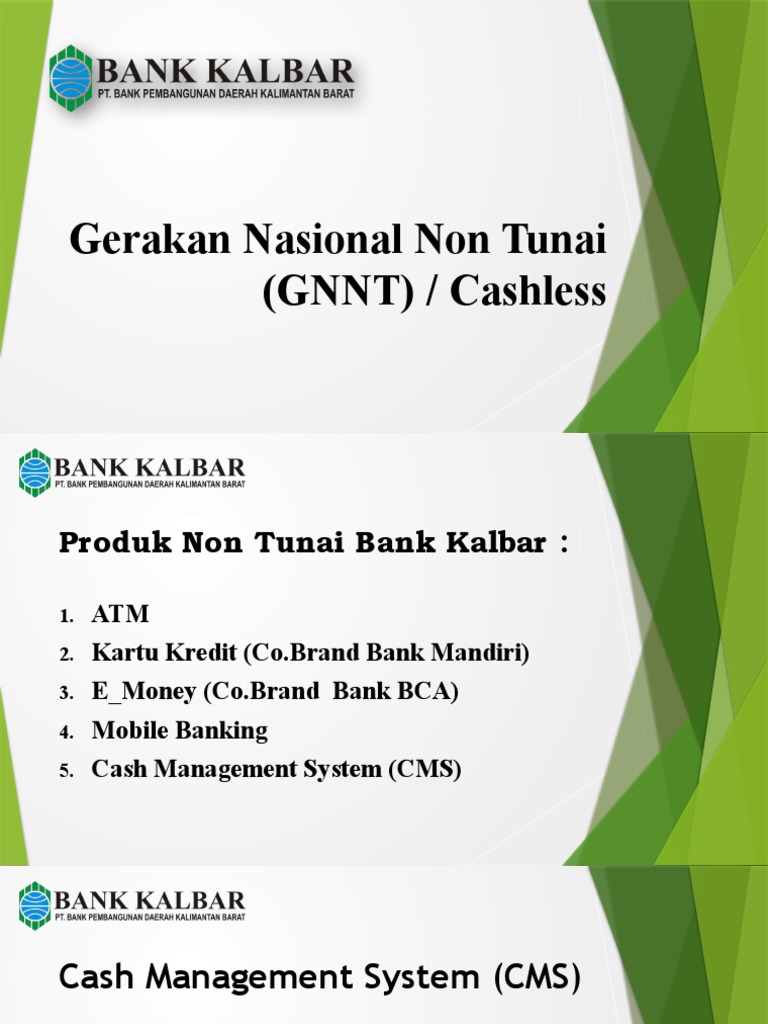 Panduan CMS Bank Kalbar untuk Instansi | PDF | Bisnis | Pengelolaan ...