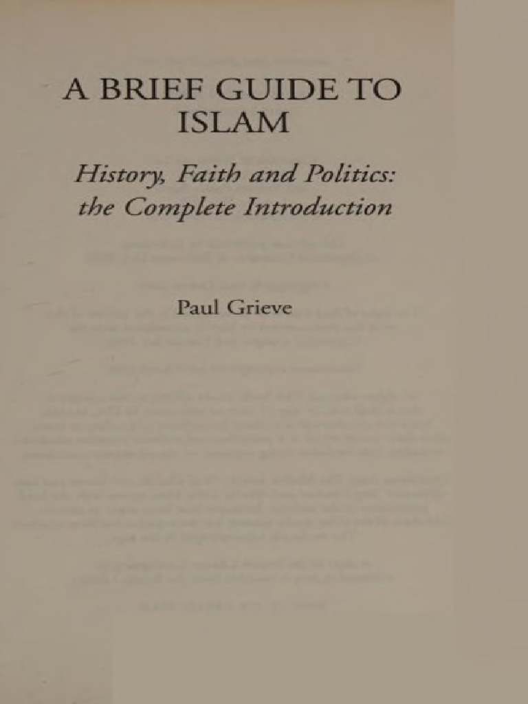 A Brief Guide To Islam | PDF | Quran | Islam