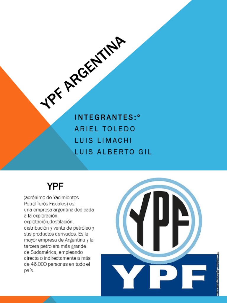 Pol - YPF Argentina | PDF | Petróleo | Economias