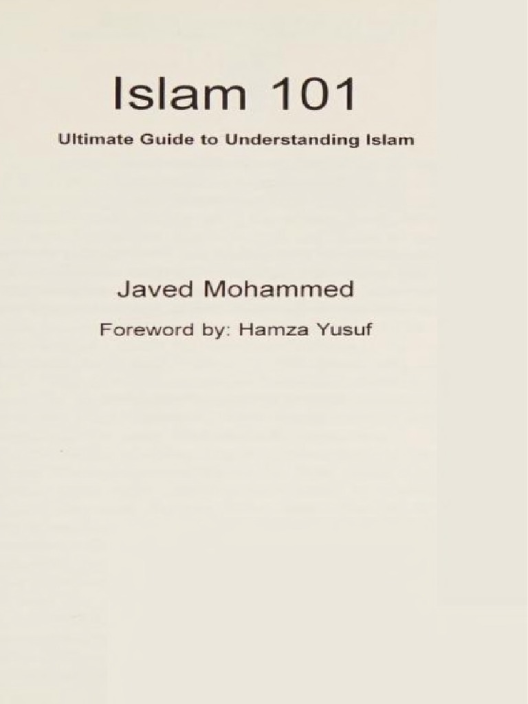 Islam 101 Ultimate Guide To Understanding Islam PDF | PDF | Prophets ...