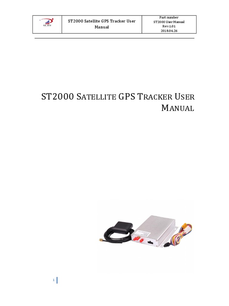 GPS Tracker Manual for Vehicles | PDF | Communications Satellite | Mobile App