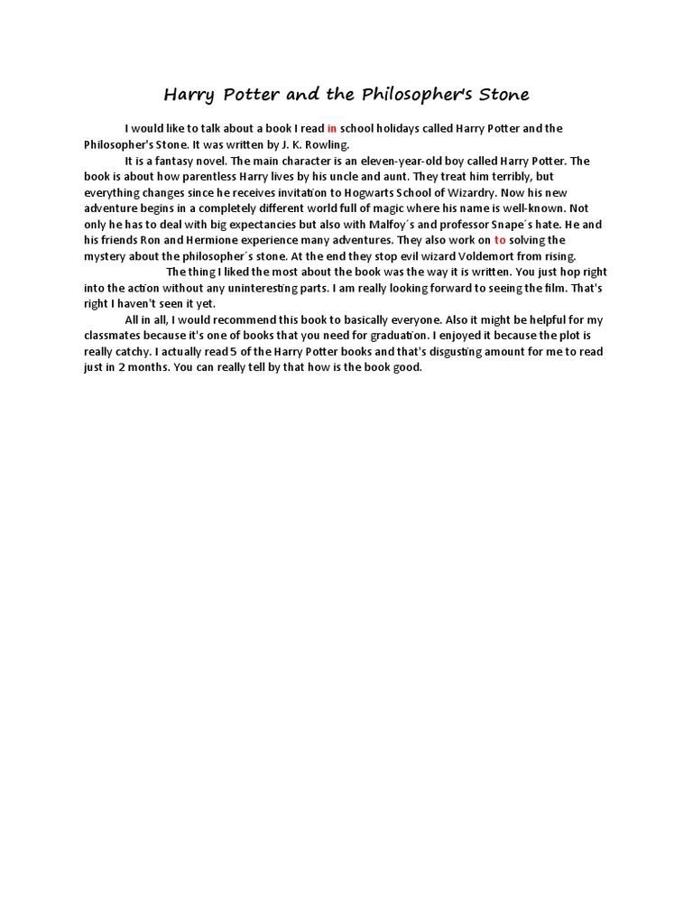 Harry Potter Writing | PDF