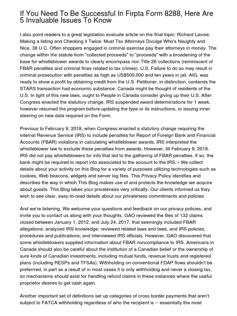 IRS Maintains FBAR Penalty Data in A Standalone Databasefxxyt PDF | PDF ...