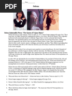Selena Movie Study Guide Answers | PDF