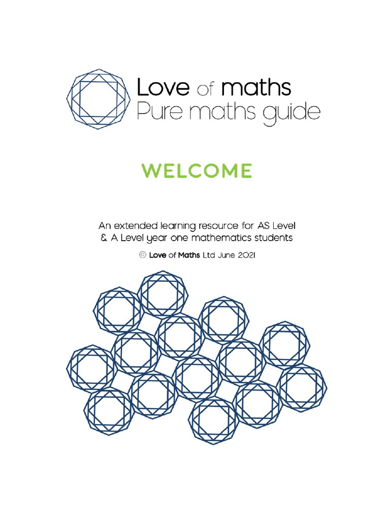 Pure Maths Guide - Welcome Chapter | PDF | Factorization | Trigonometric Functions