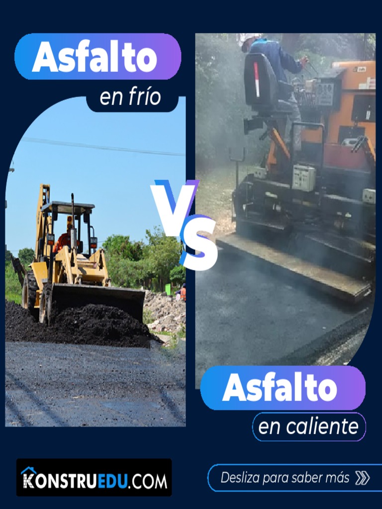 Comparativa de Asfalto en Caliente y Frío | PDF | Tecnología