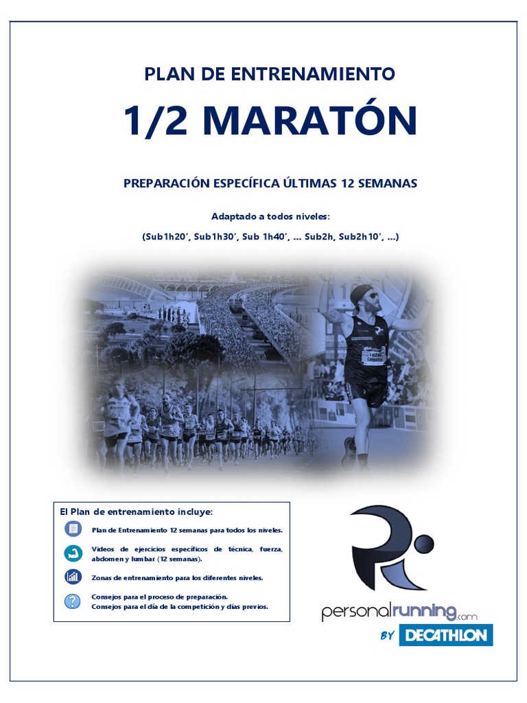 Plan 12 Semanas para Media Maratón | PDF