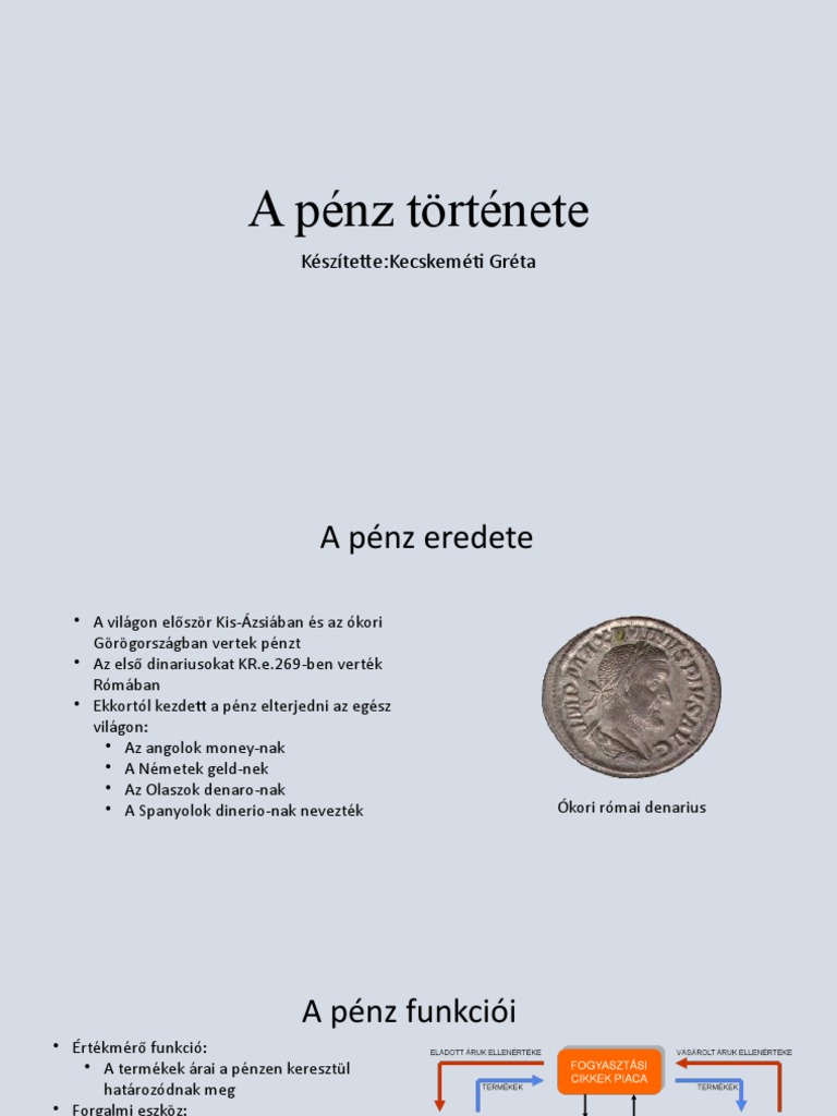 A Pénz Története | PDF