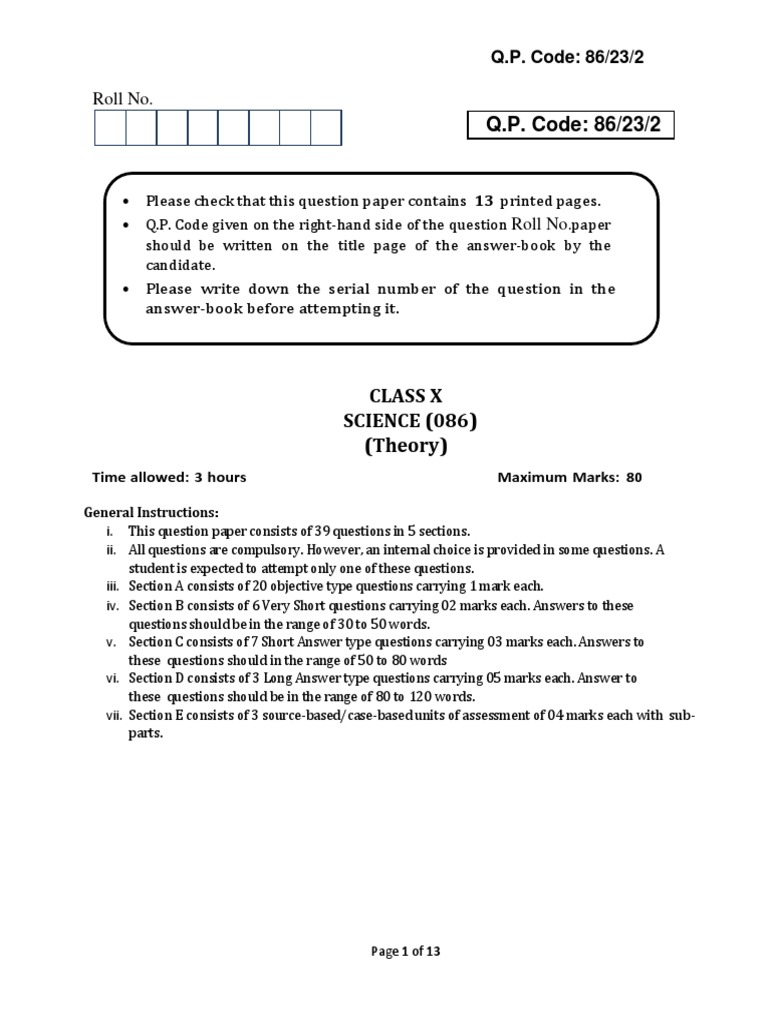X Science QP-2 PDF | PDF | Sex | Corrosion