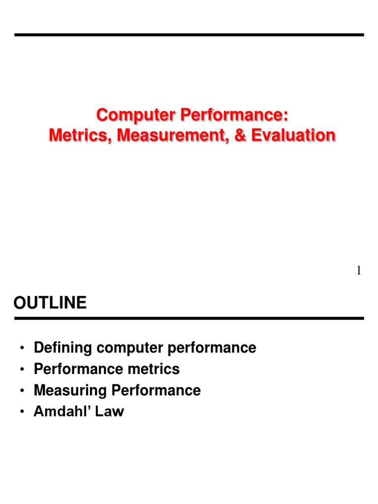 Chapter 8 - CPU Performance | PDF | Central Processing Unit | Computing