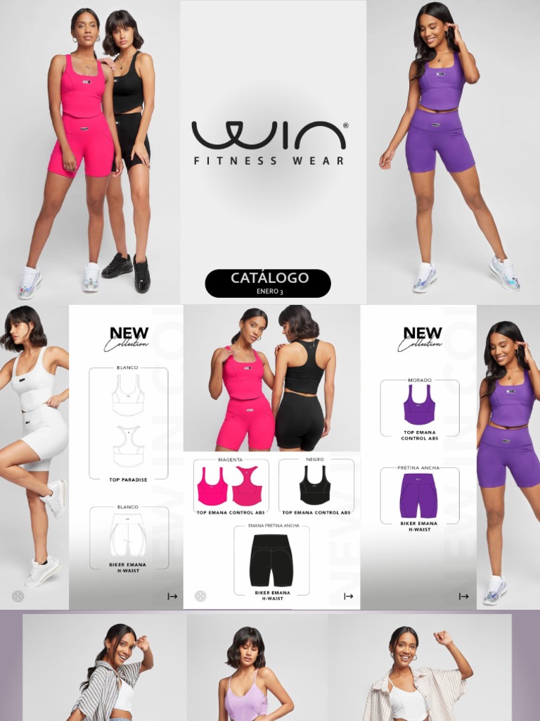Catalogo Win Ropa Deportiva - Enero 20 | PDF | Textiles | Ropa