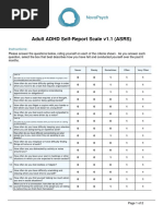 Conners ADHD Scale | PDF | Temperament | Professional Skills