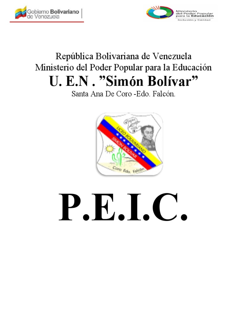 Peic Simon Bolivar 2022 | PDF | Maestros | Venezuela