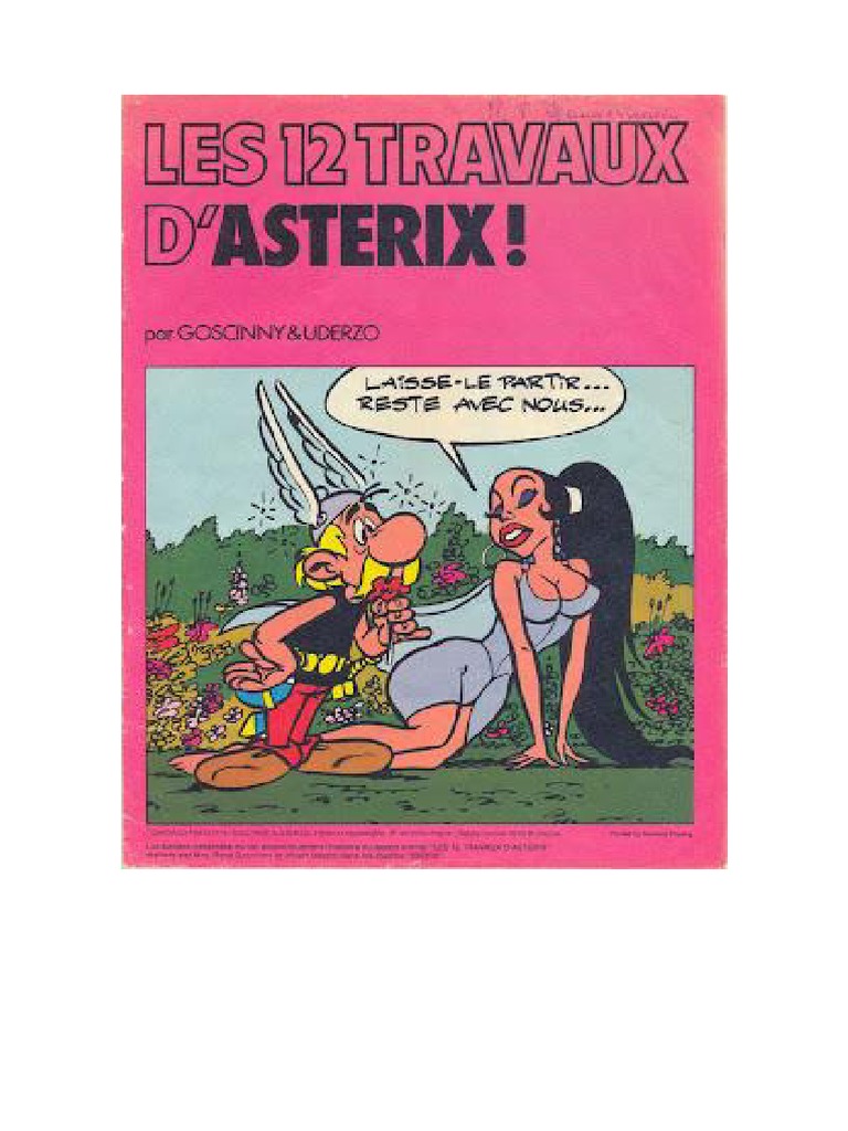 El Cómic de "Les 12 Travaux D'astérix" PDF | PDF