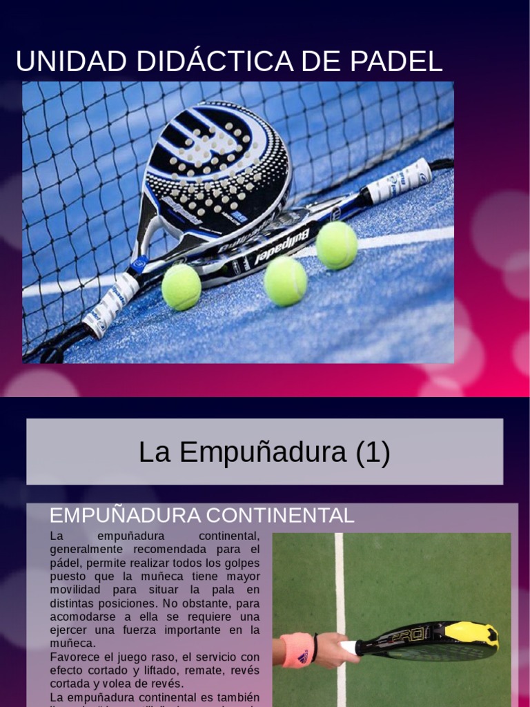 Presentación Padel - Odp | PDF