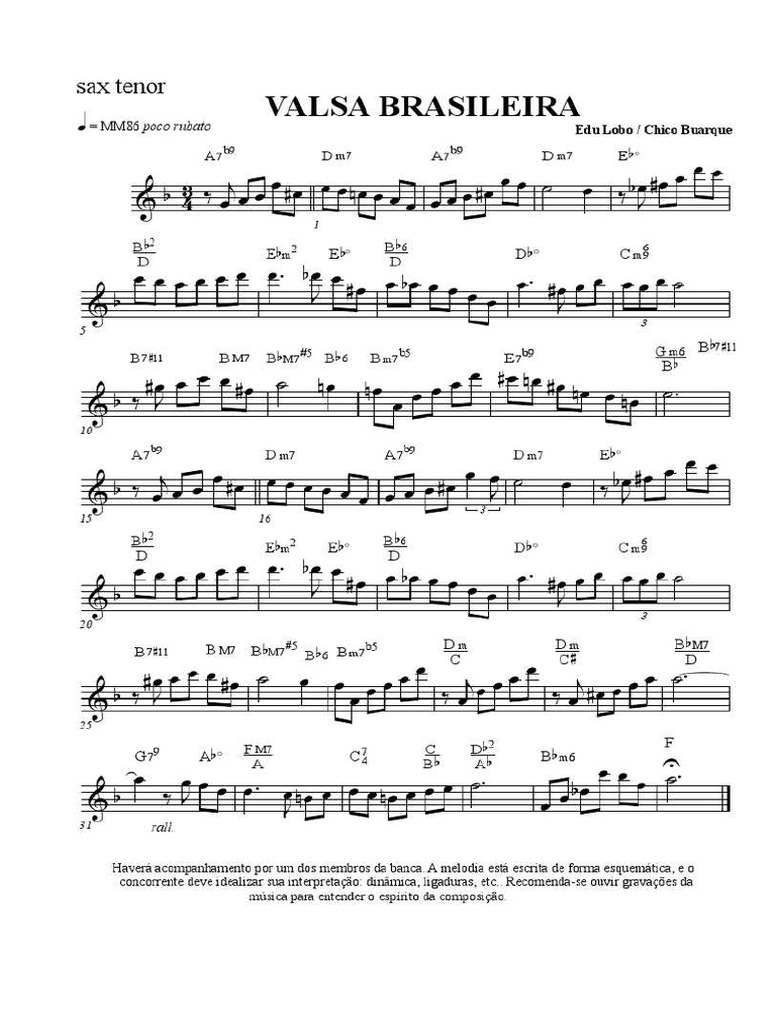 Valsa Brasileira | PDF