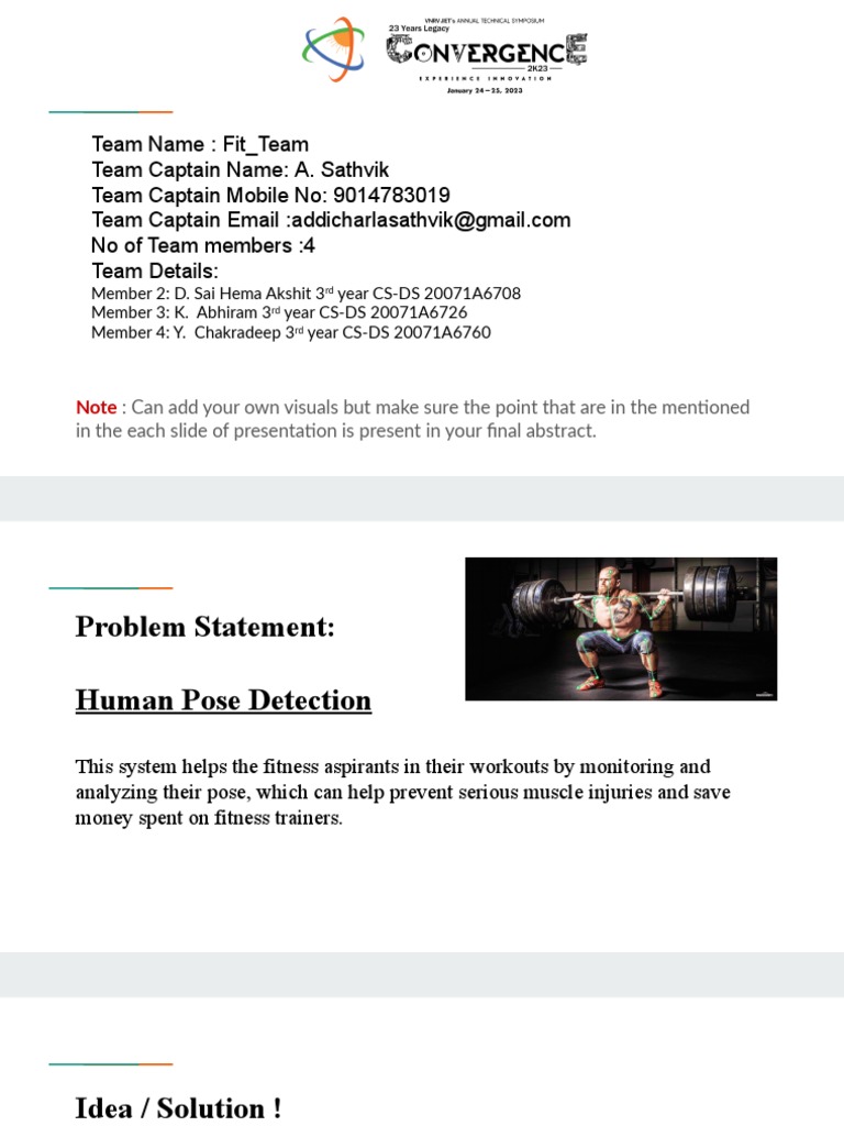Human Pose Detection Pdf