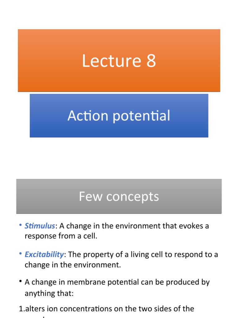 Action Potential | PDF | Action Potential | Membrane Potential