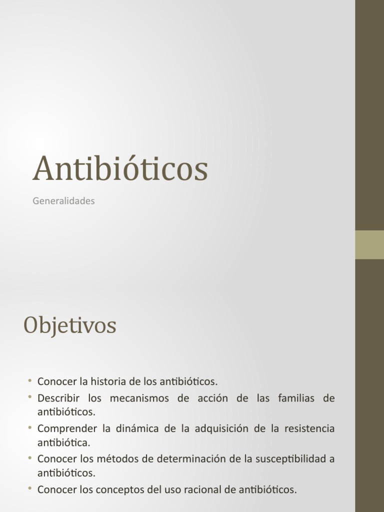 Antibiótico | PDF | Penicilina | Bacterias Gram-negativo