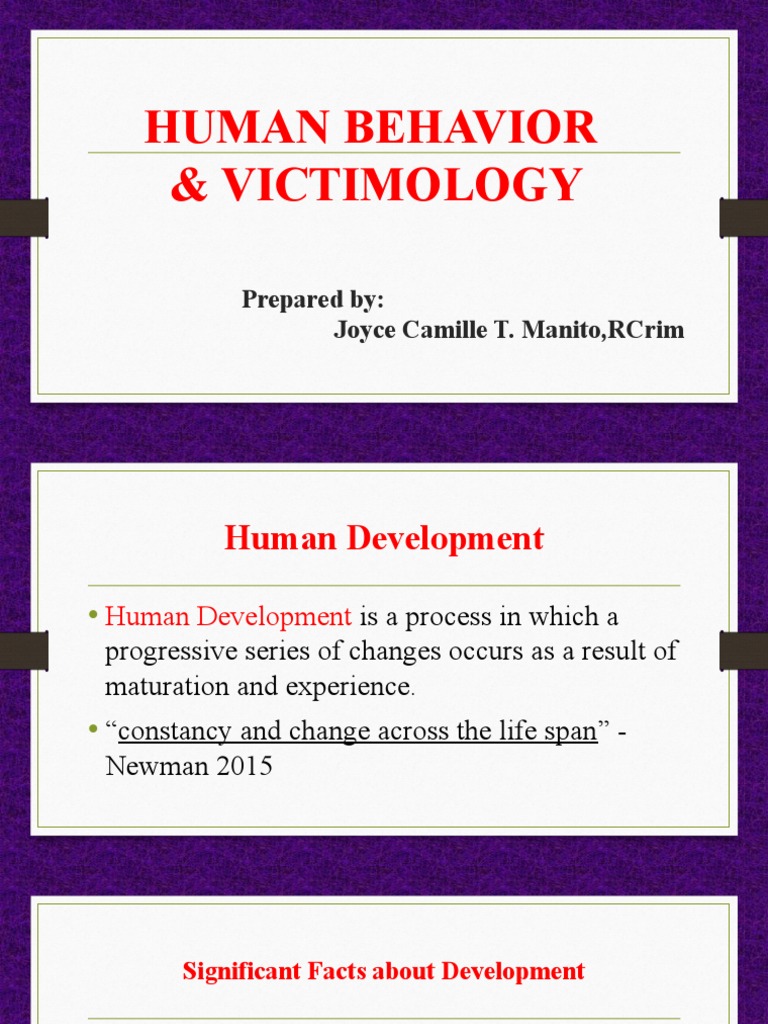 Human Behavior and Development Insights | PDF | Mental Disorder | Behavior