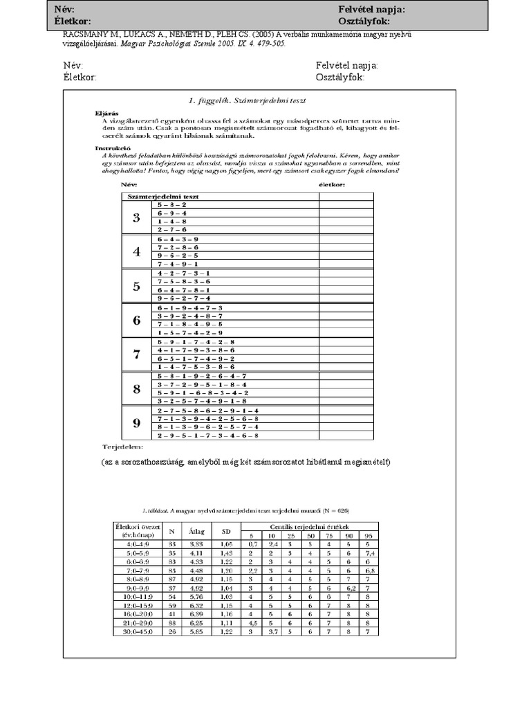 Számterjedelem | PDF