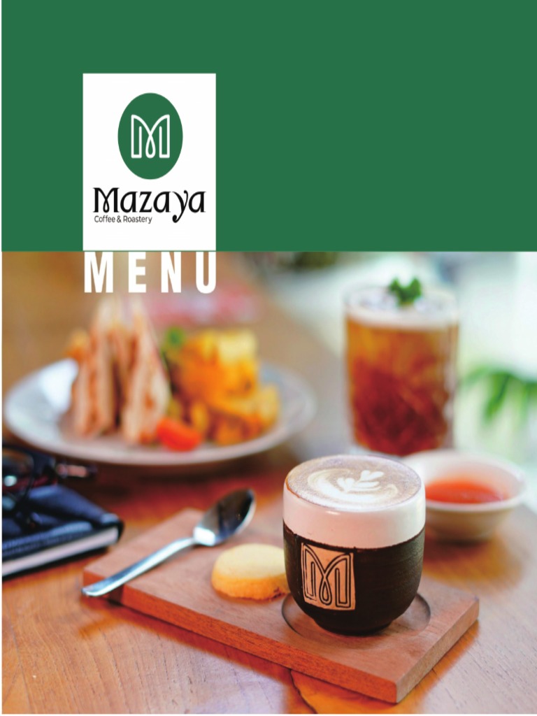 Mazaya Menu PDF | PDF