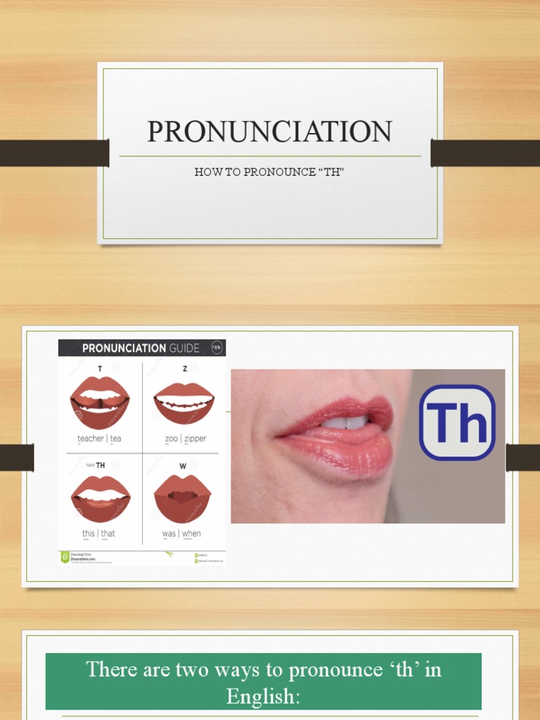 Pronouncing 'TH' Sounds in English | PDF | Phonetics | Languages