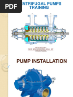 Centrifugal Pump Checklist | PDF | Pump | Leak