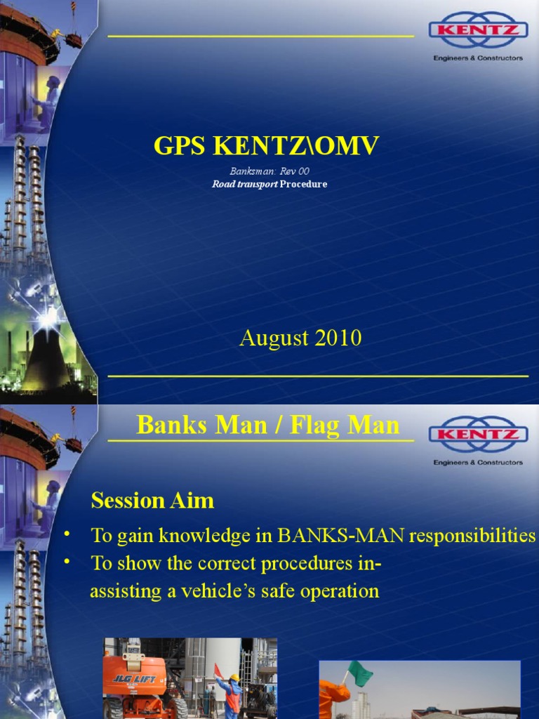 GPS Kentz Banksman | PDF | Truck | Transport