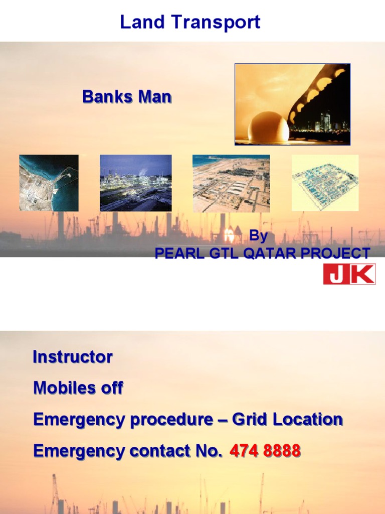 Banksman Training | Download Free PDF | Road Transport | Land Transport