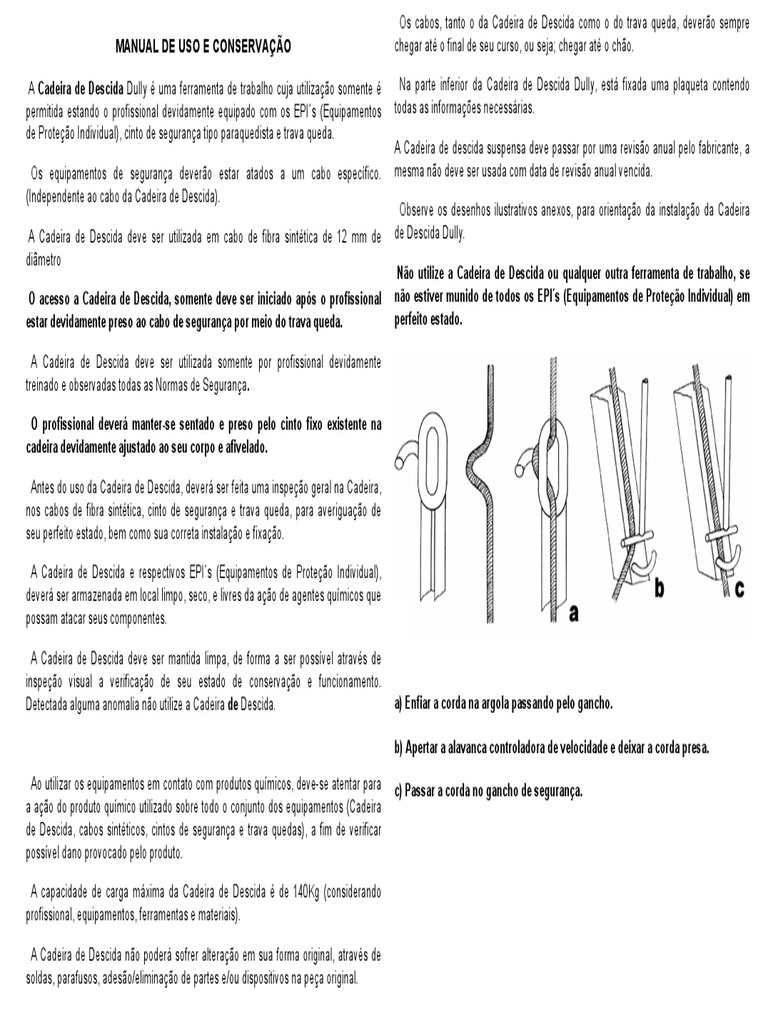 Document - Onl - Manual de Uso e Conservacao Dullycombr Observe Os Desenhos Ilustrativos | PDF