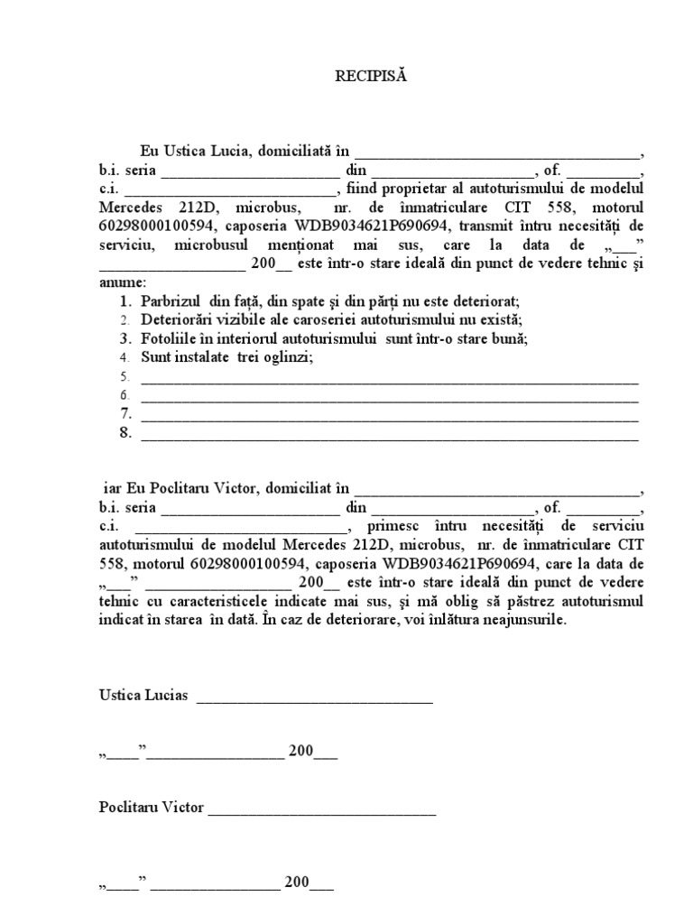 Recipisa Model | PDF