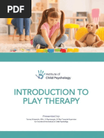 Basic Play Therapy Training Overview | PDF | Psychotherapy | Play Therapy