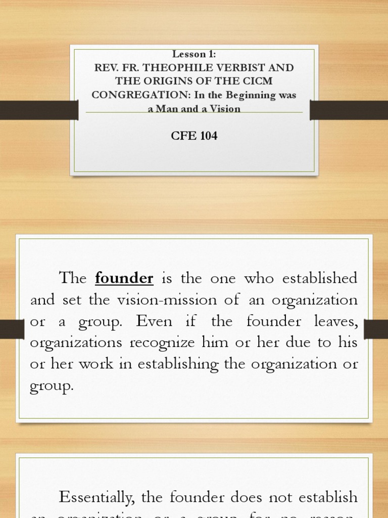 CFE 104 Module 1 | PDF