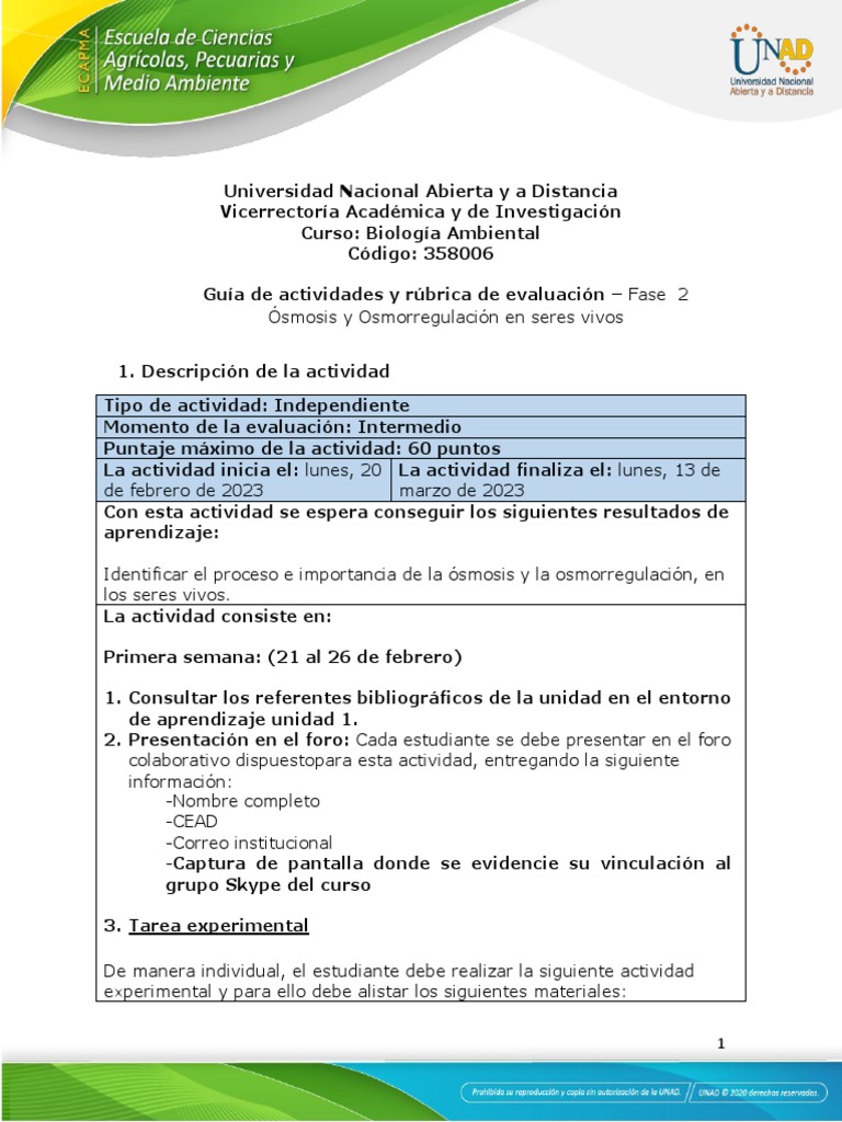 2 Guia de Actividades y Rúbrica de Evaluación - Unidad 1 - Fase 2 ...