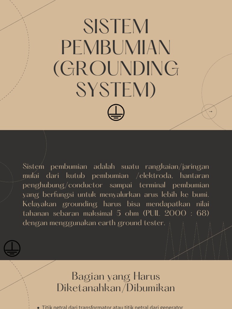 About Grounding System | PDF