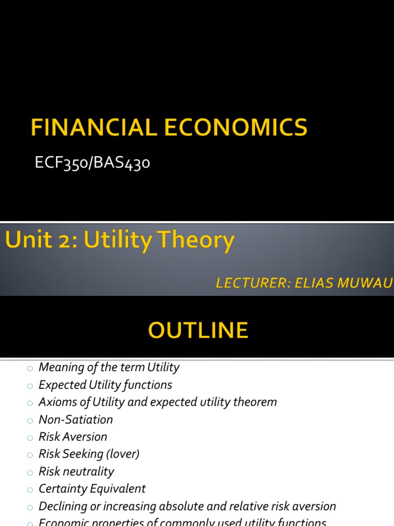 Bas430 FPD 2 2021 2 PDF | PDF | Risk Aversion | Utility