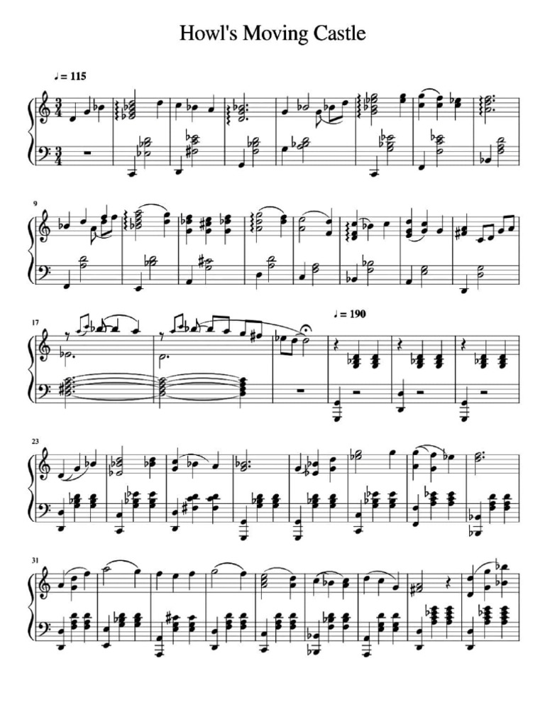 Howl S Moving Castle | PDF