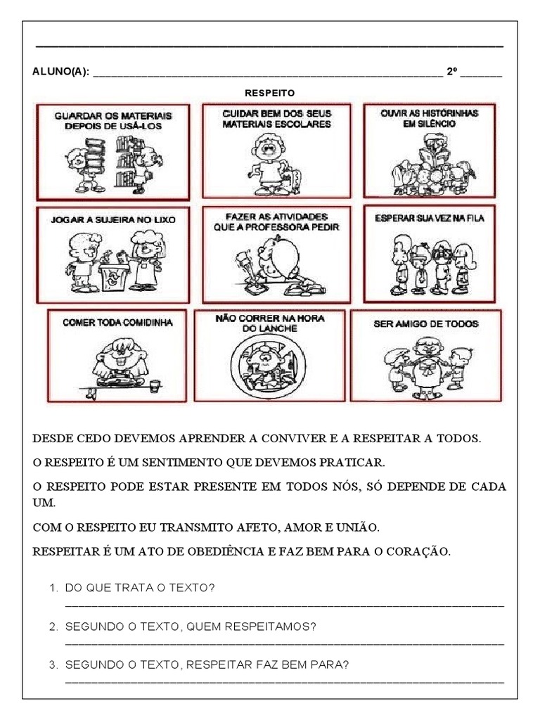 Respeito na escola | PDF