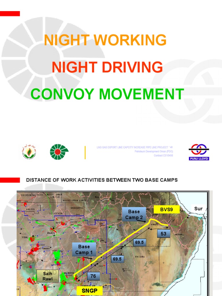 Night Work Presentation Supervisors - PPT - 1 | PDF | Liquefied Natural Gas