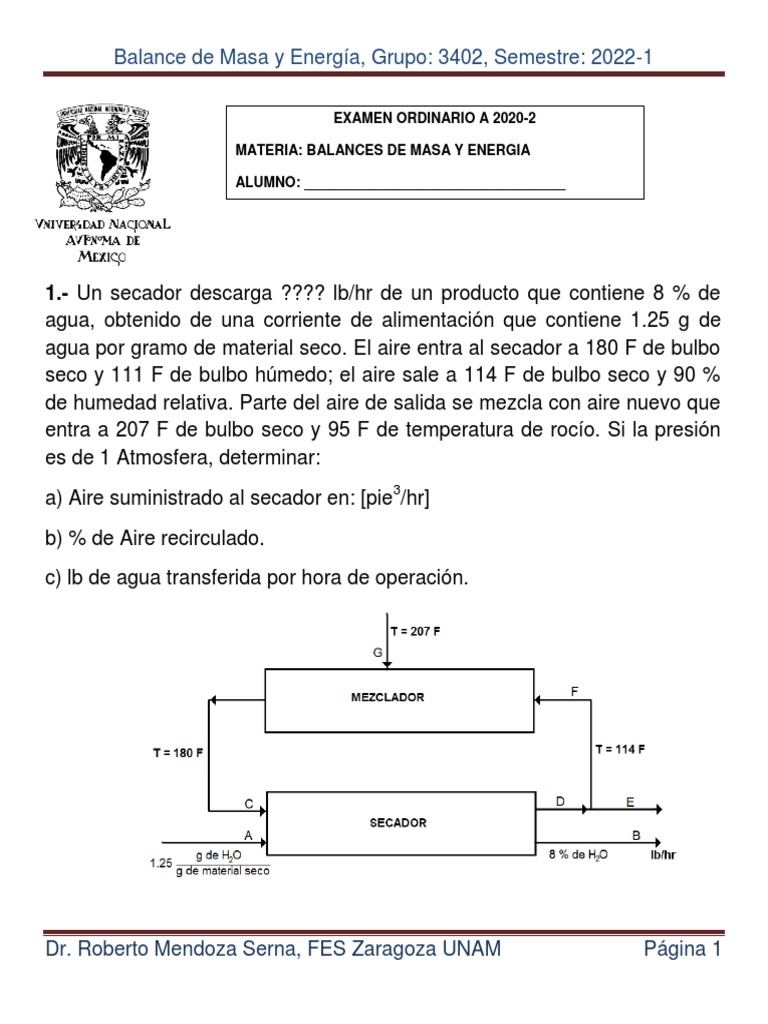 Apunte 24° BME 2022-1 | PDF | Reactor Quimico | Estequiometría