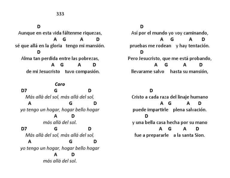 333 Acordes Himnario Adventistsa | PDF