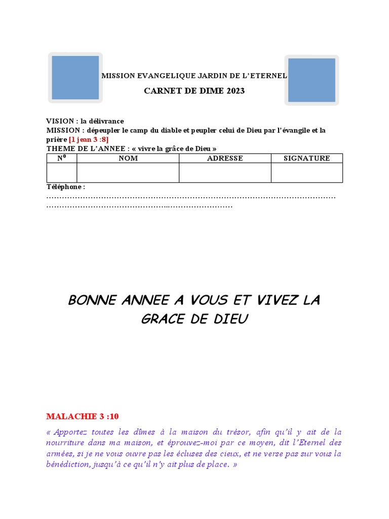 Carte de Dime | PDF