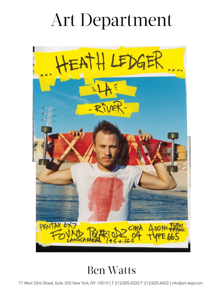 Heath Ledger by Ben Watts | PDF