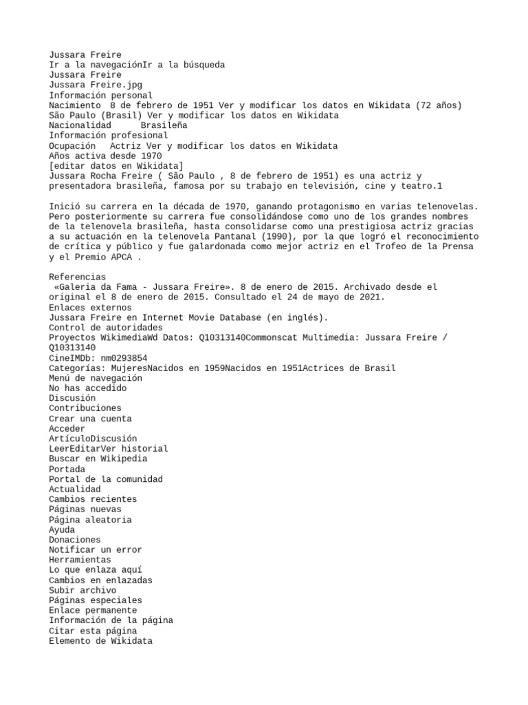 Biografia | PDF | Wikipedia | Informática