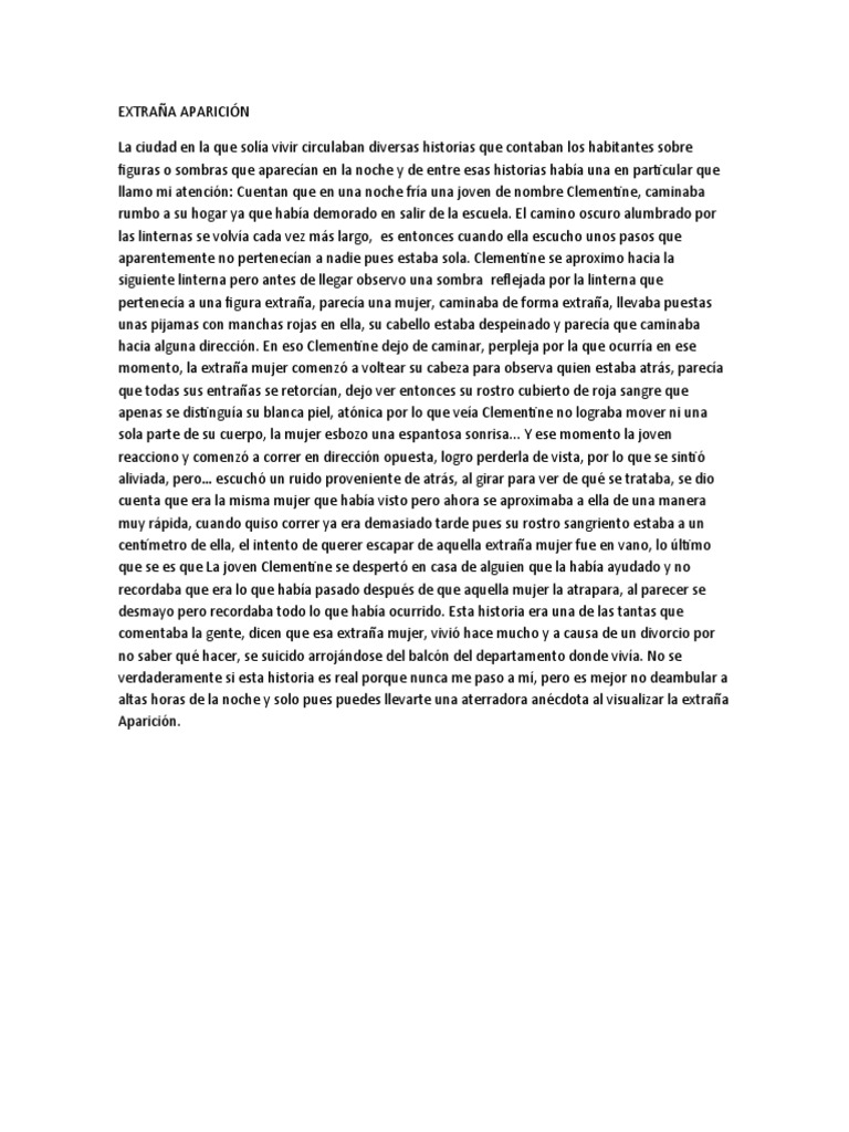 Ejemplo de Una Leyenda Inventada | PDF