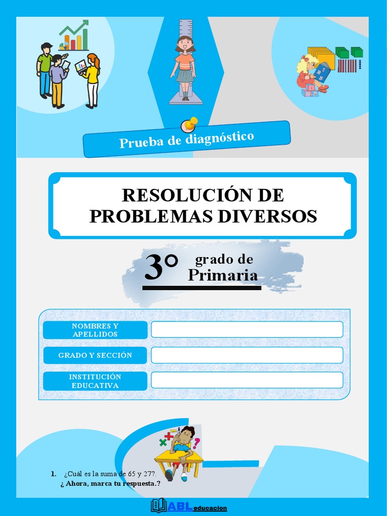 Matema. Evalu. Diagnos 3° | PDF