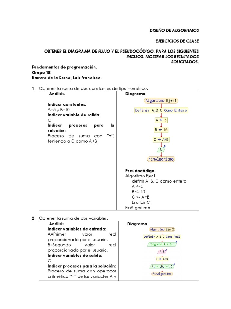 Algoritmos Ejercicios FP | PDF | Algoritmos | Multiplicación